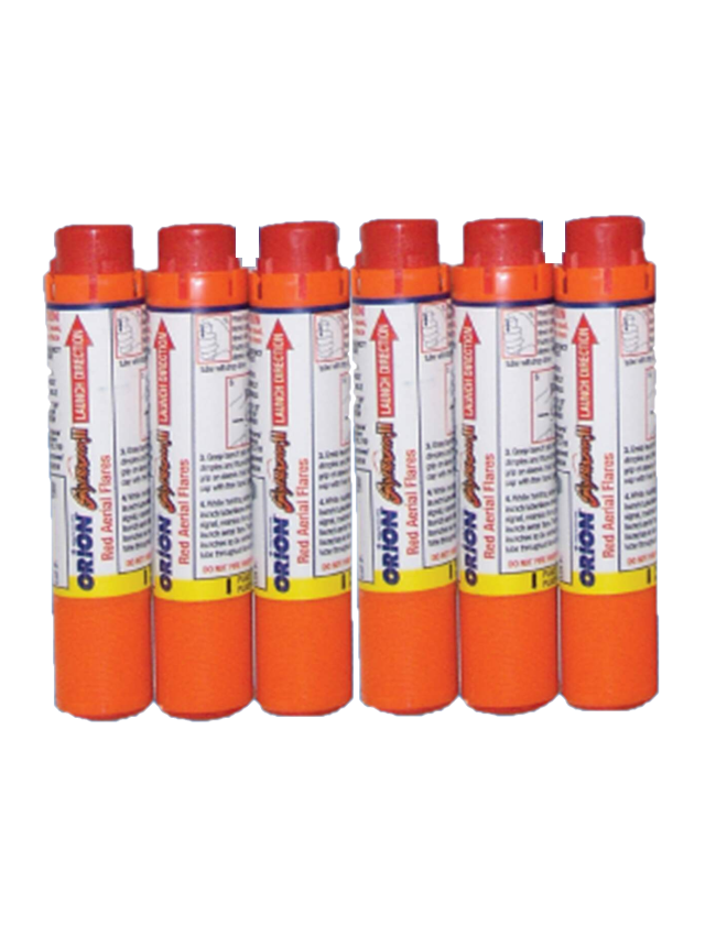 Orion Marine Aerial Flares – 12 Gauge Twin Star Shells – USCG Approved ...