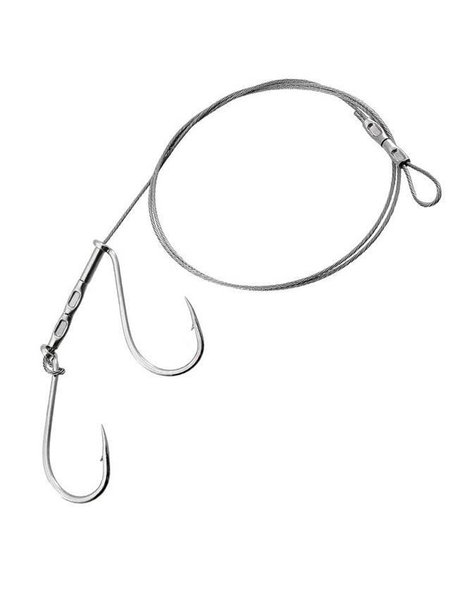 Gibbs Halibut Rig - Stainless 9/0 Single Hooks | Model 0224-9090 – The ...