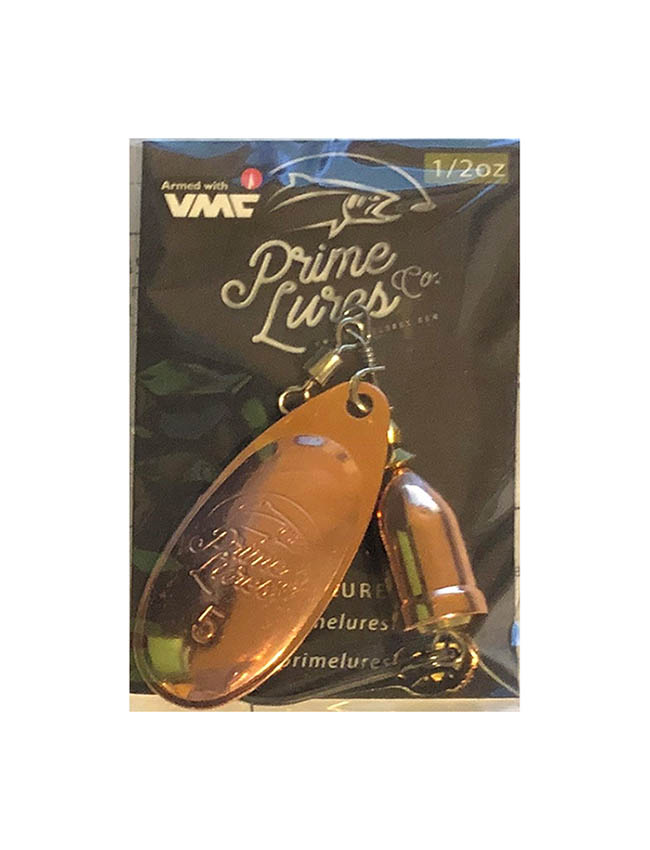 Prime Lures #5 (1/2oz) Spinner - Copper – The Harbour Chandler