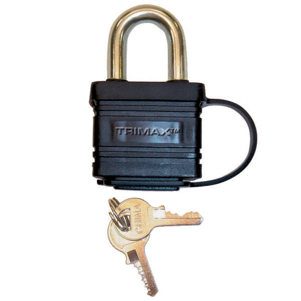 Trimax – Dual Locking Weather Proof Solid Steel Lock – The Harbour Chandler
